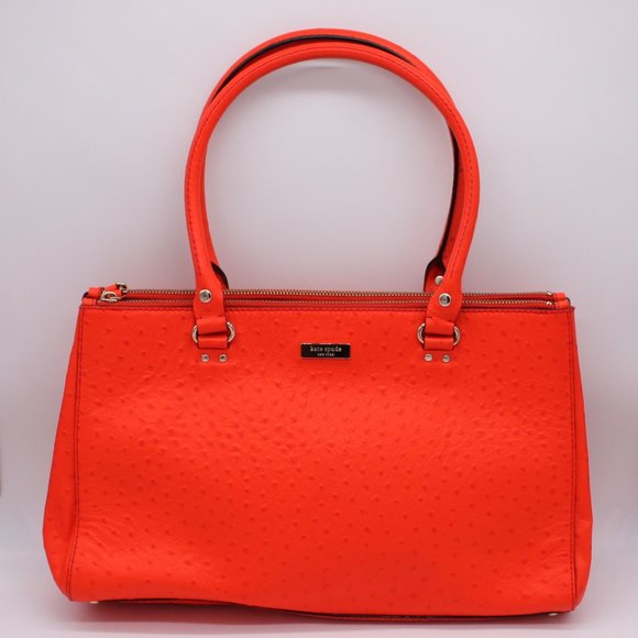 kate spade | Bags | Kate Spade New York Wellesley Ostrich Martine In ...